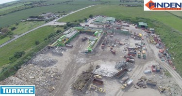 Pinden Skips uk undergo a Recycling Plant Rebuild after fire damage